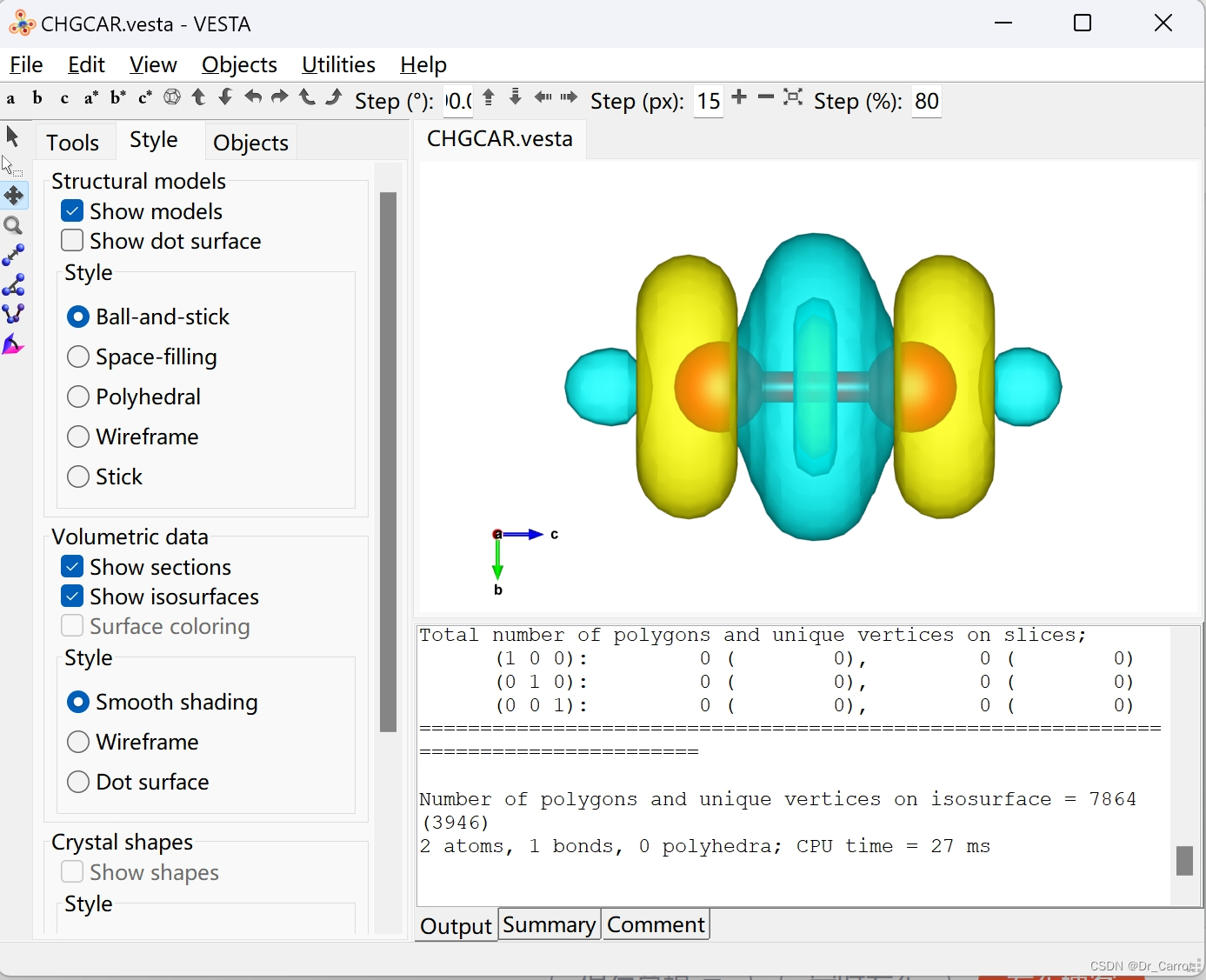 [VASP learning]计算氧气分子的差分电荷密度、自旋电荷密度、态密度_vasp里氧气加自旋-CSDN博客