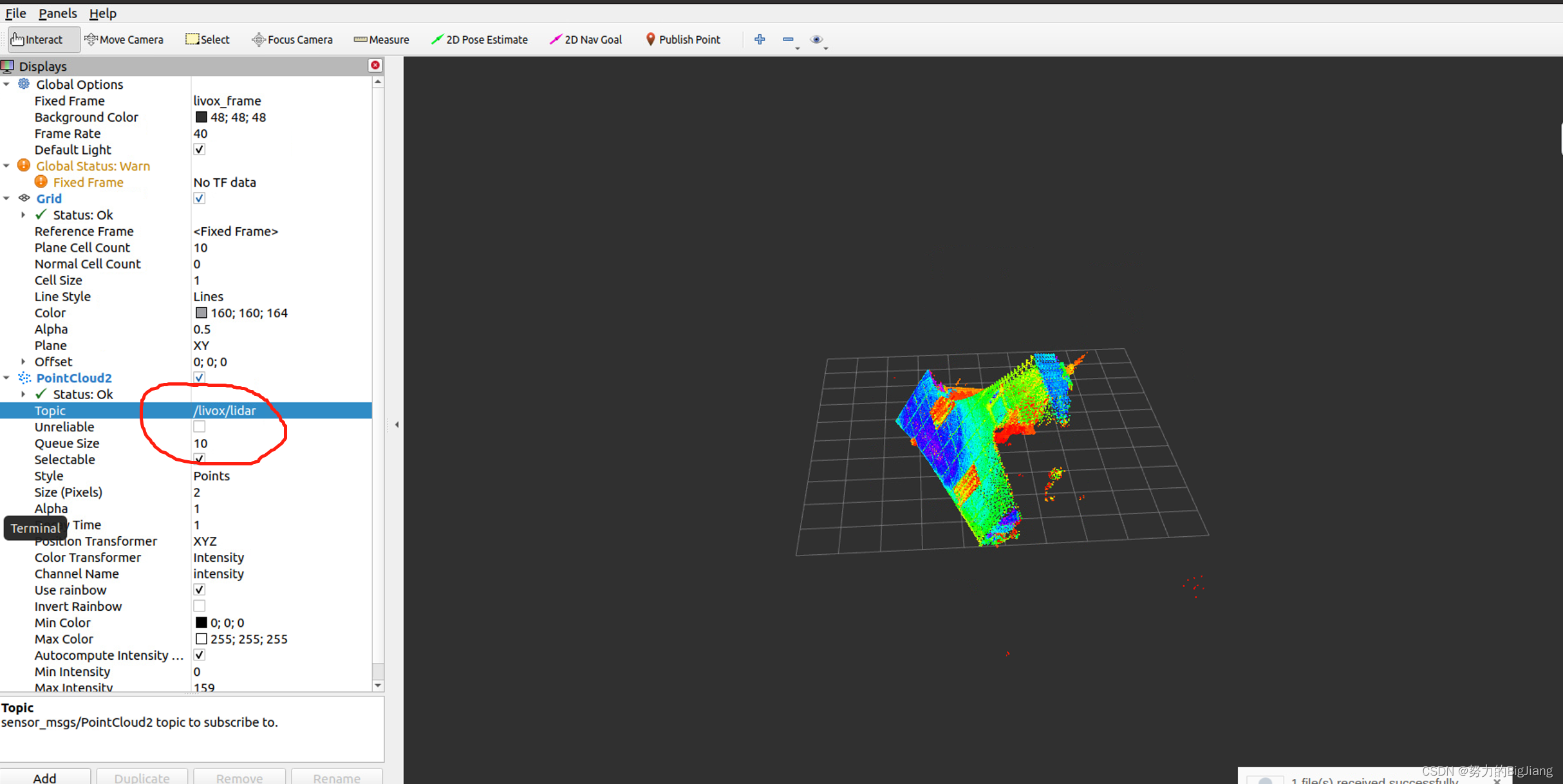 Octomap建图复现记录——使用Mid360（3）_mid360激光雷达实时建图-CSDN博客