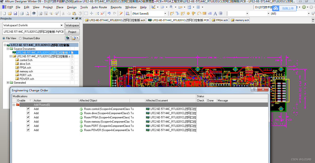 基于FPGA Lattice LFE2-6E+RTL8201CL双网口数显控制板硬件（原理图+PCB）+FPGA源码+文档说明,_rtl8201原理图-CSDN博客