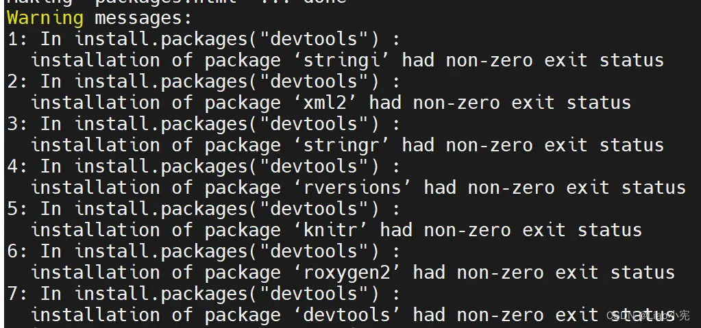 Ubuntu16.04 安装 R4.4.0 以及R相关依赖库 ggplot2 devtools_r-rcurl与r-base4.4-CSDN博客