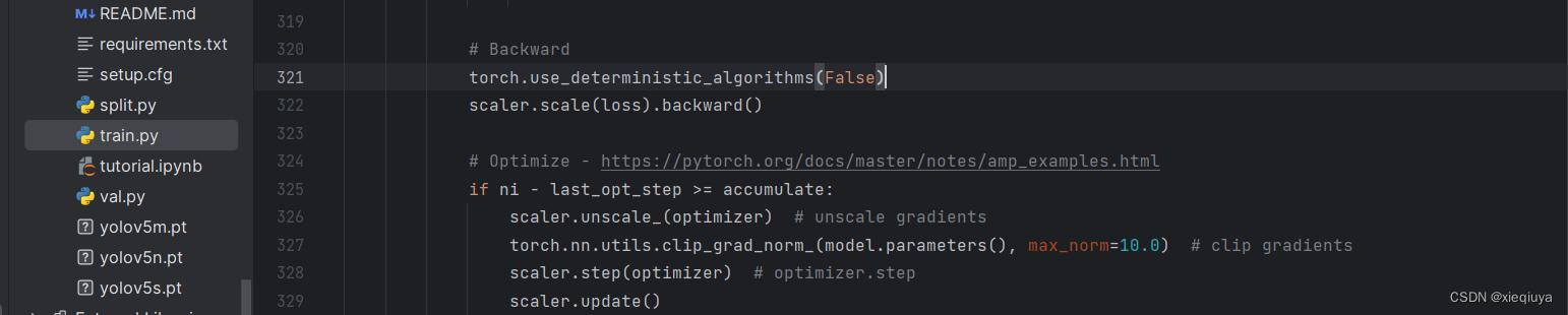 YOLOv5添加CBAM注意力机制训练前报错RuntimeError: adaptive_max_pool2d_backward_cuda does not have a ...
