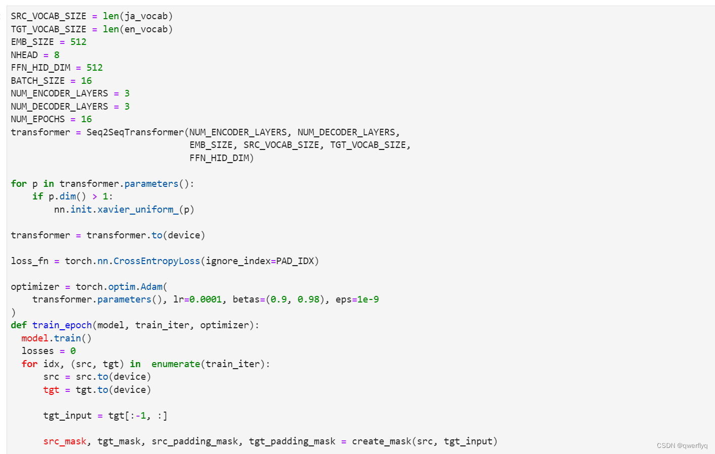 基于Transformer实现机器翻译（日译中）_transformer翻译 编码-CSDN博客
