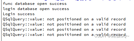 QSqlQuery::value: not positioned on a valid record解决办法-CSDN博客