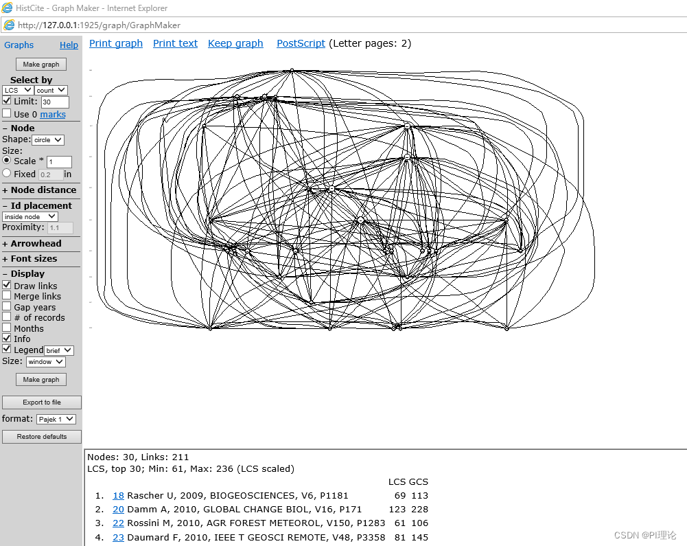 HistCite免安装使用（学习记录）-CSDN博客