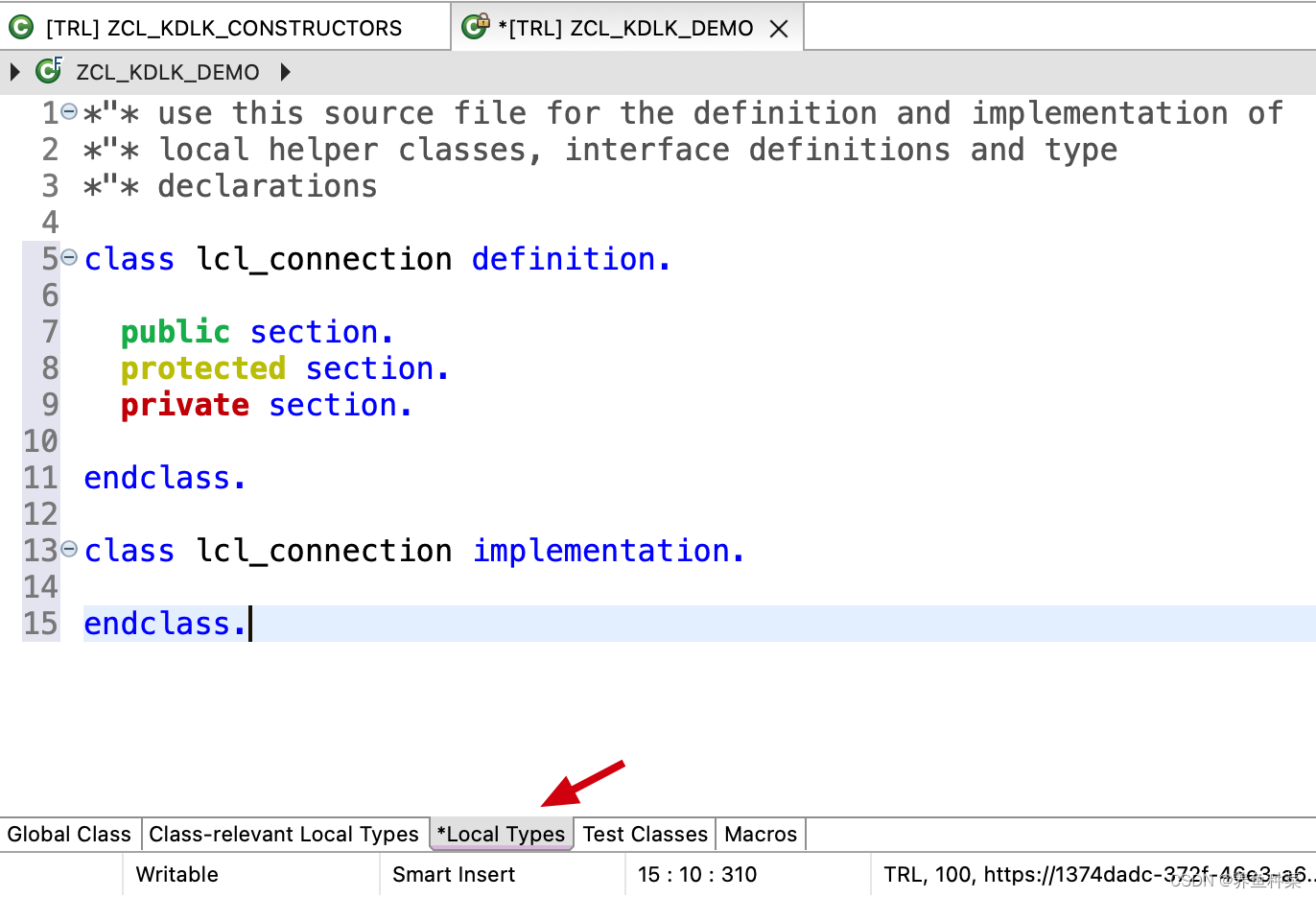 BTP上的ABAP开发（2）CLASS_abap class-CSDN博客
