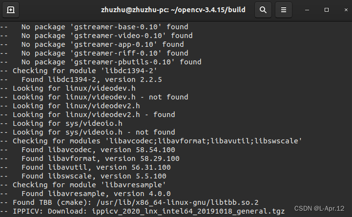 Ubuntu18.04 OpenCV-3.4.15安装_opencv3 ubuntu-CSDN博客