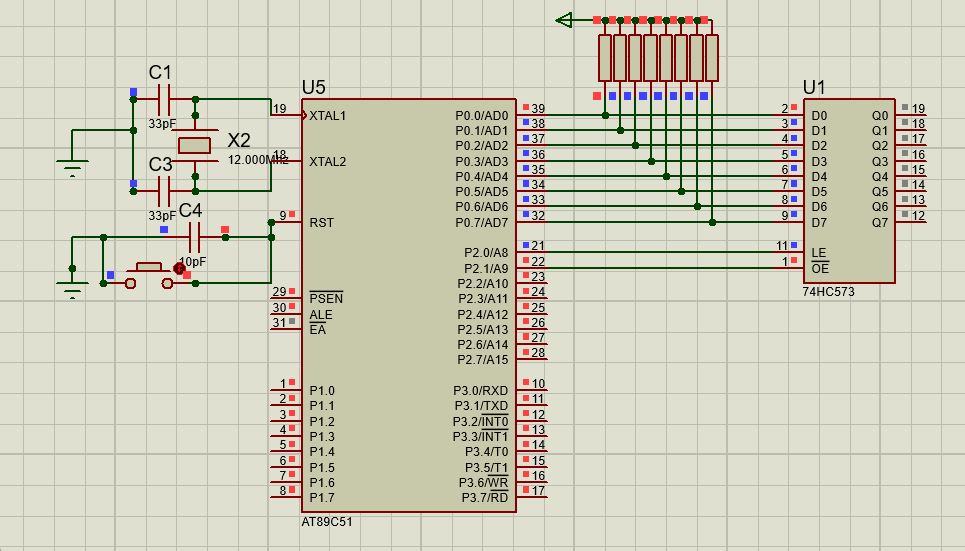 74HC573(锁存器)_74hc573锁存器-CSDN博客