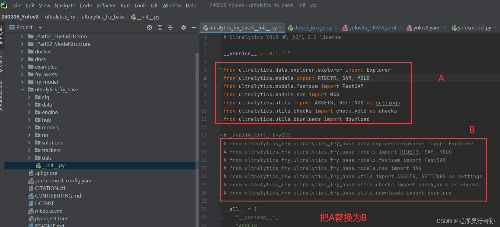 【已解决】YOLOv8添加新模块，报错KeyError_yolov8 添加模块导致报错keyerror:-CSDN博客