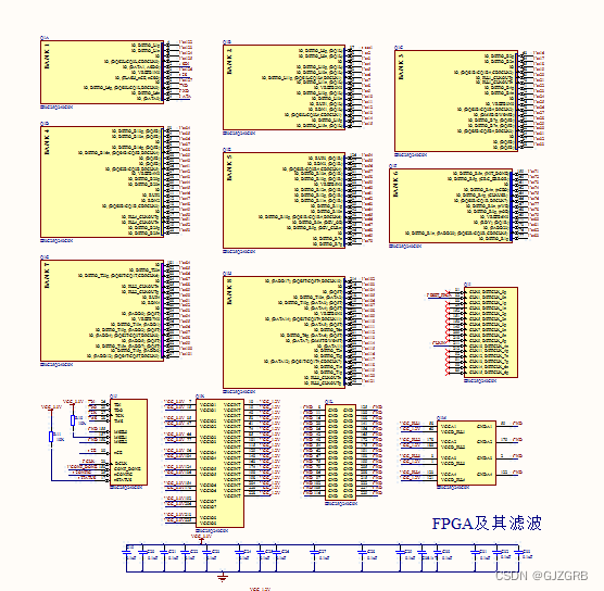 基于ep3c25q240c8n的cyclone3 Fpga最小系统开发板硬件（原理图pcb）工程文件，ad09设计的工程ep3c25q240 原理图 Csdn博客 7762