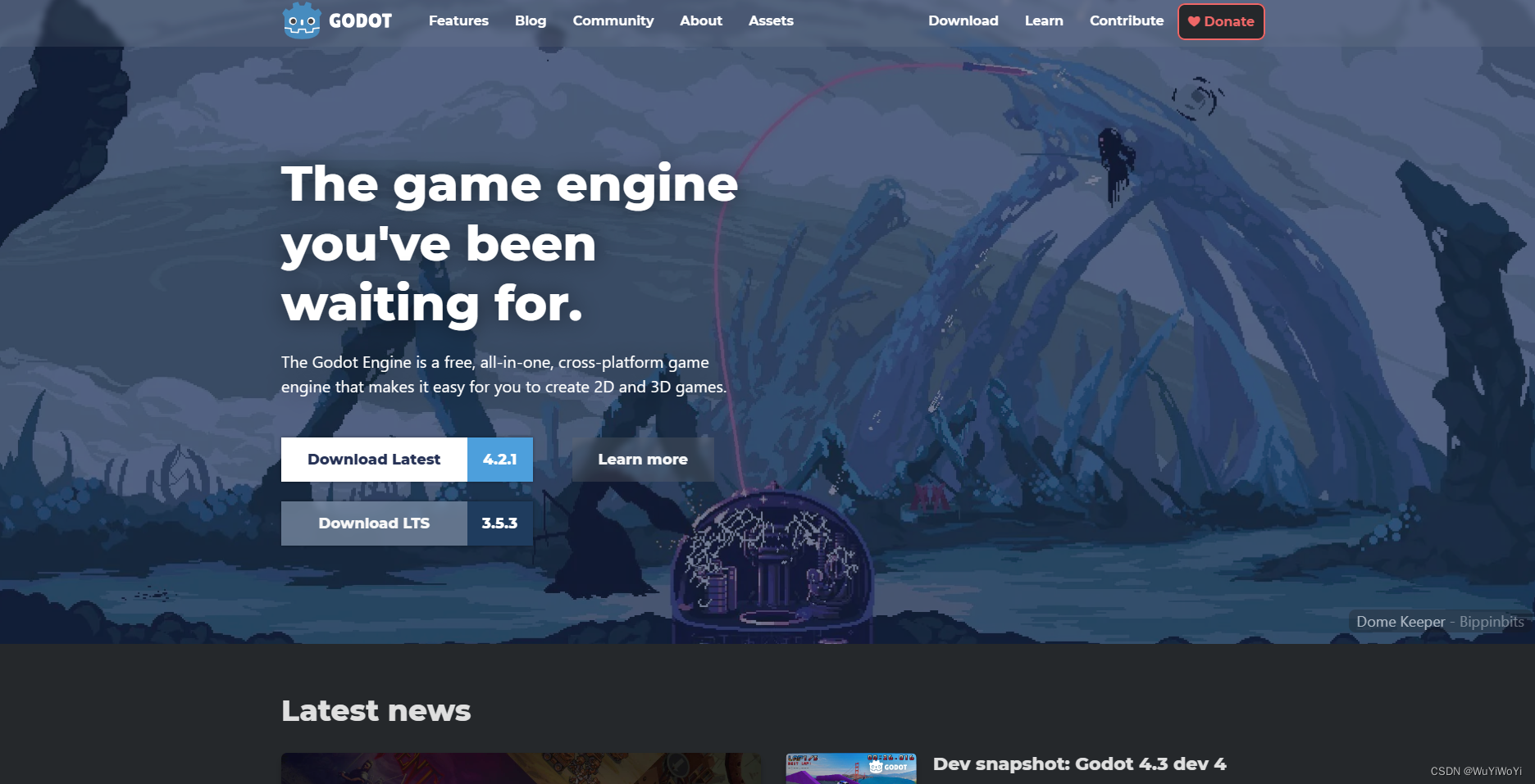 [Godot]Godot4.1和4.2游戏引擎Windows安装包_godot4.2下载-CSDN博客