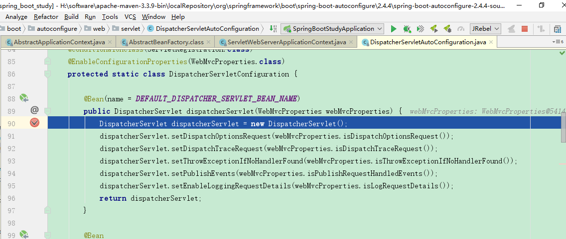 解析springboot自动配置springmvc的秘密之dispatcherservletspringboot Dispatcherservlet Csdn博客