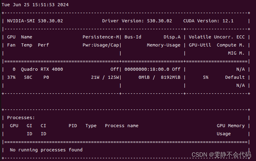 Linux下nvidia-smi报错_linux nvidia-smi-CSDN博客