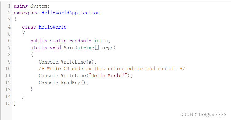 【Unity&&C#】const修饰符和readonly修饰符笔记_unity const-CSDN博客