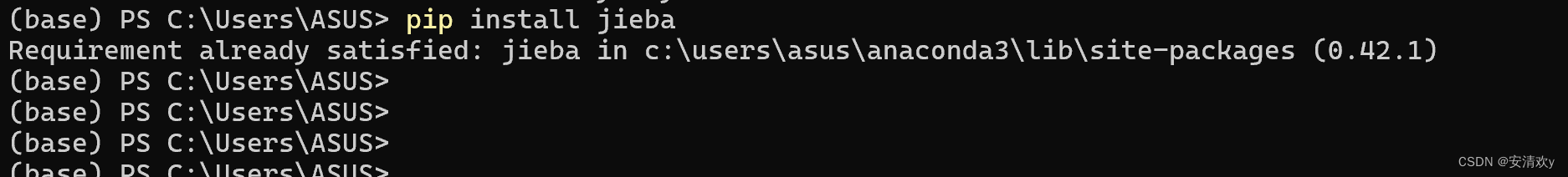 Python jieba库与wordcloud库 安装 教程_下载jieba库-CSDN博客