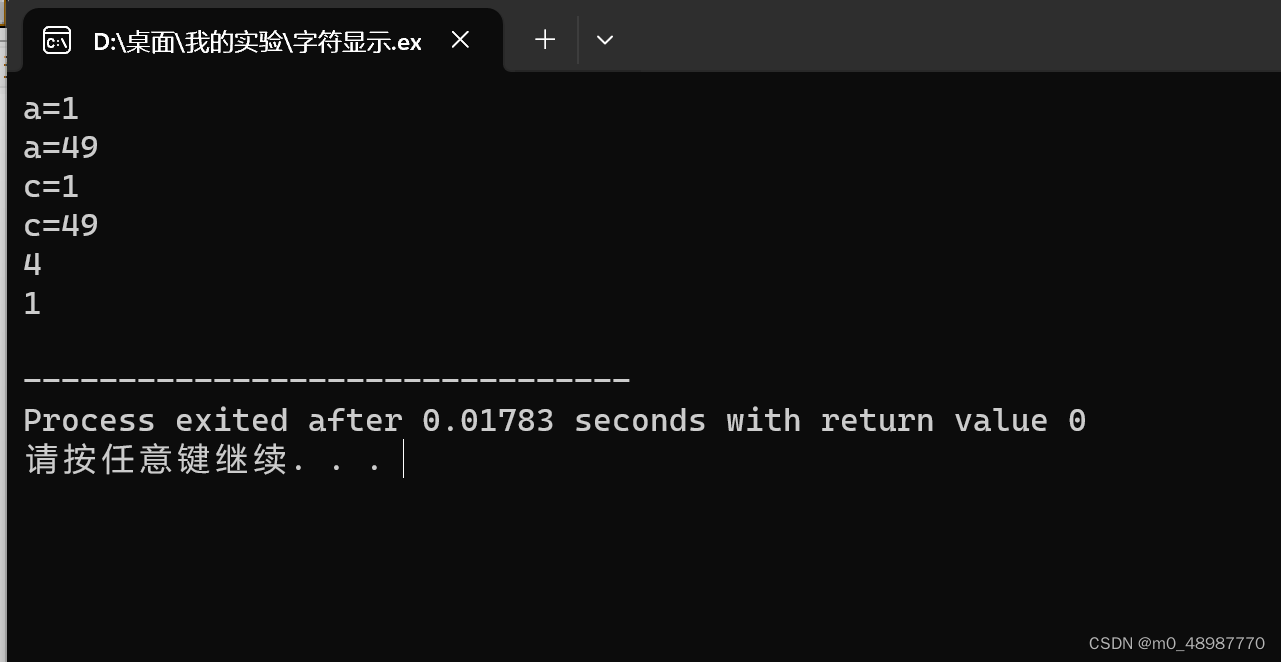 int char的共同点和区别_同时用char 和int型接收一个字母有什么区别-CSDN博客