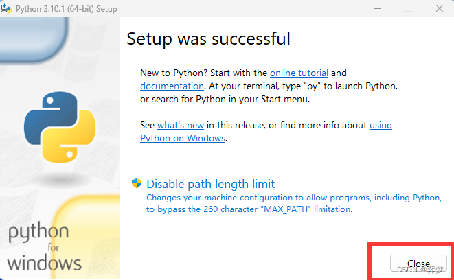 windows11 - python 3.10.1安装教程_win11安装python3.10-CSDN博客