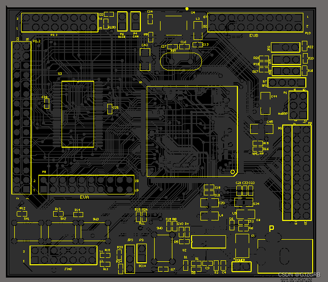 基于TMS320F2812芯片DSP最小系统开发板硬件ALTIUM（原理图+PCB）工程文件，AD09设计的工程文件_tms320f2812的最小系统-CSDN博客