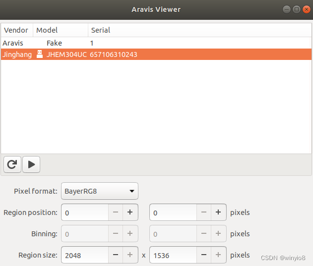 用开源Aravis访问工业相机-CSDN博客