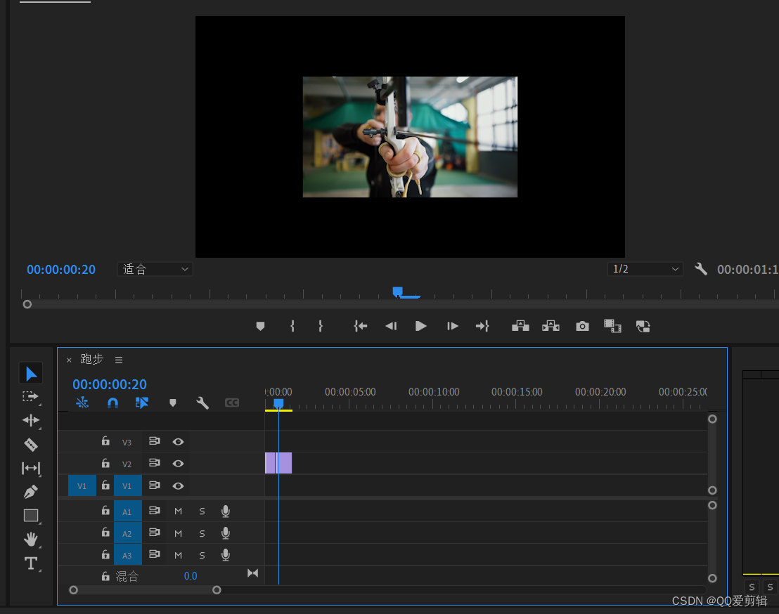 小白学习PR剪辑（Day3）- Pr剪辑多素材/标记出入点/蒙太奇_out那种视频剪辑-CSDN博客