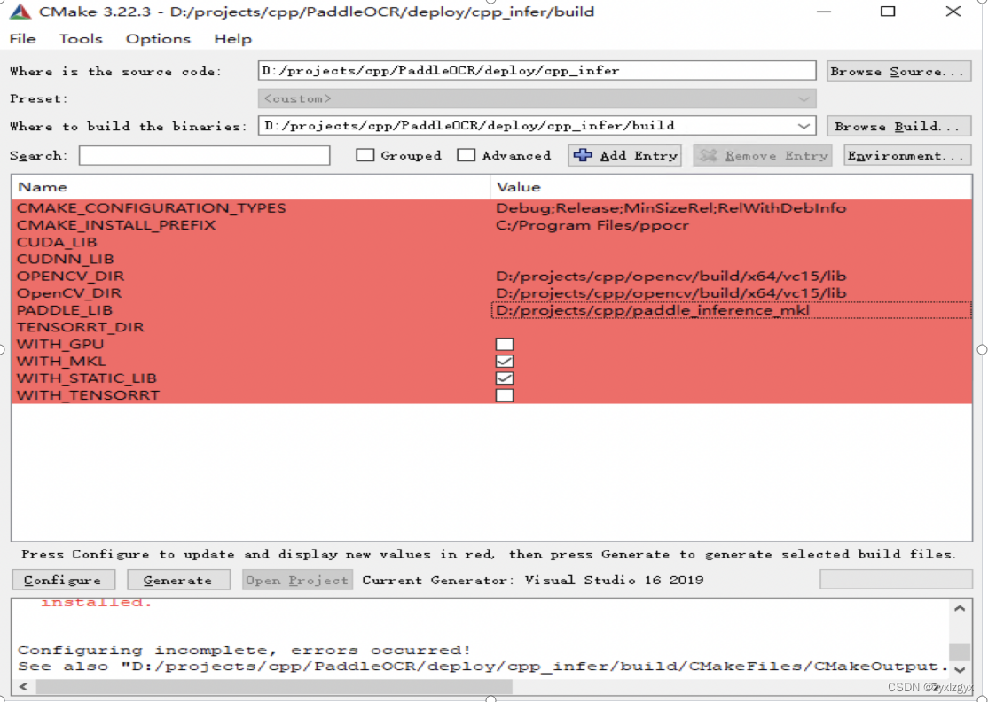 windows部署C++ paddleocr + 打包为dll供其他项目调用_paddleocr c++部署-CSDN博客
