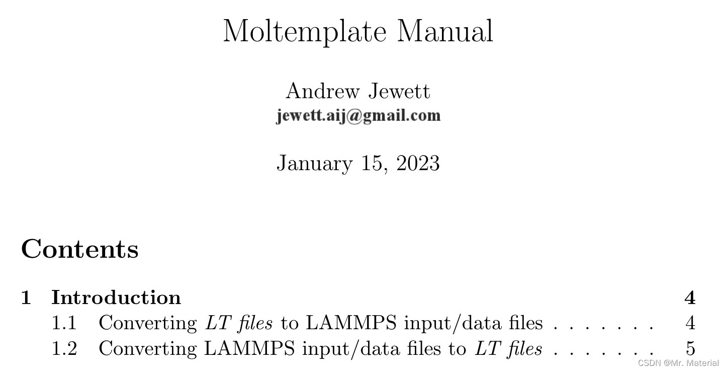 建模篇（下）力场快速设置-AuToFF+Moltemplate-CSDN博客