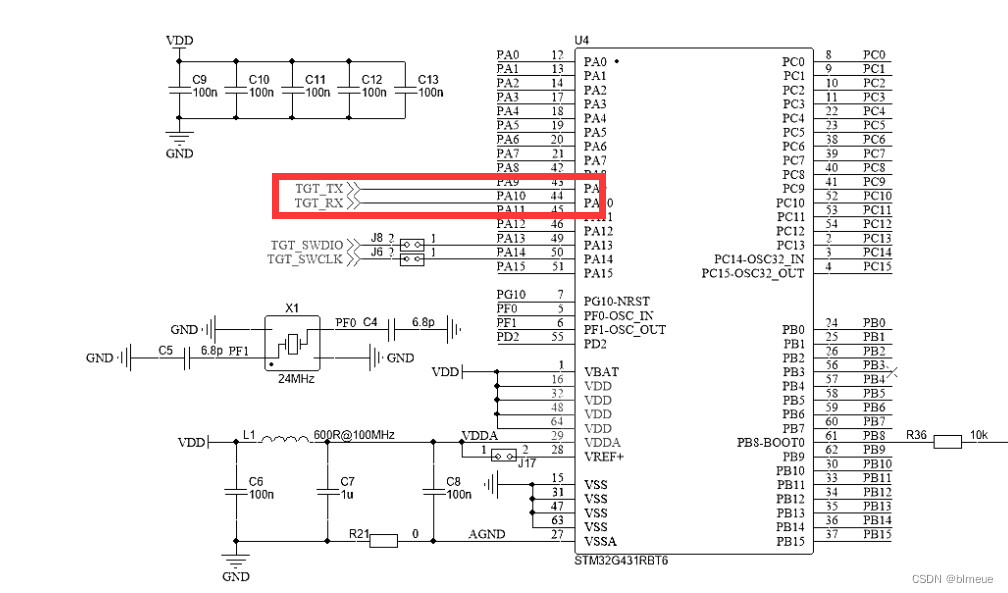 蓝桥杯嵌入式基本模块（STM32G431RBT6）_蓝桥杯嵌入式stm32g431rbt6-CSDN博客