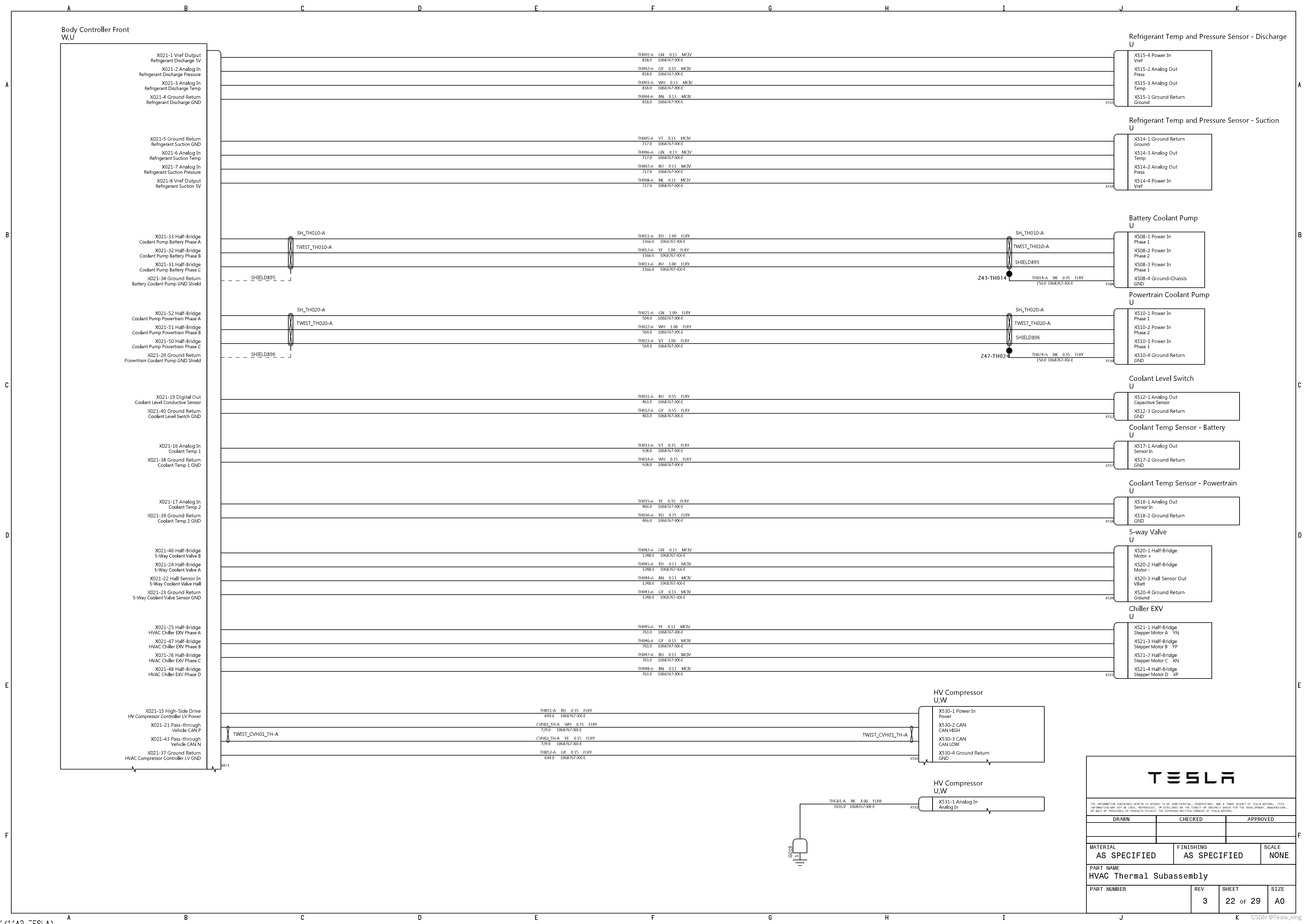 Tesla model 3 Schematic Diagram serialize（22-23/40）-CSDN博客