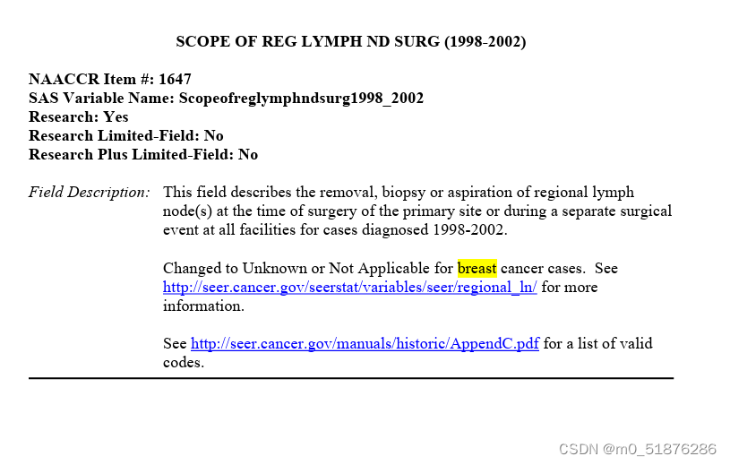 Seer*Stat乳腺癌分类模型-下载最新数据_seer数据下载-CSDN博客