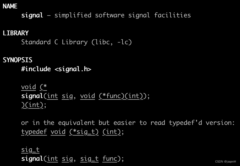 Linux信号 Csdn博客