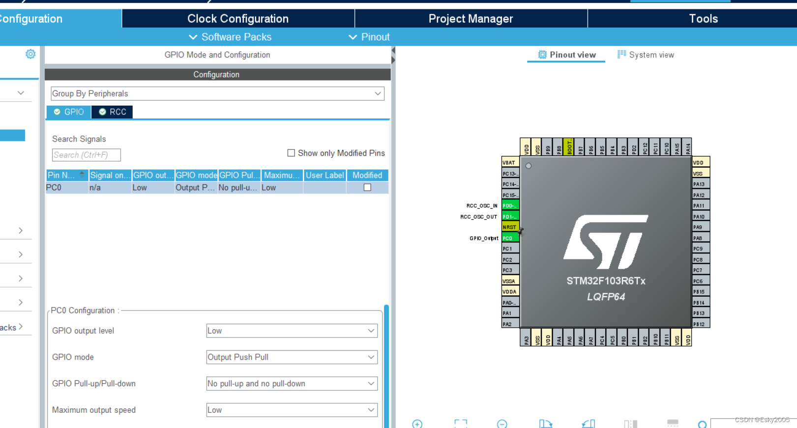 STM32F103R6 GPIO翻转闪烁_stm32f103 gpio 输出翻转-CSDN博客