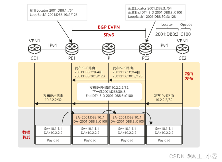 SRv6（Segment Routing IPv6）学习笔记_srv6 locator-CSDN博客