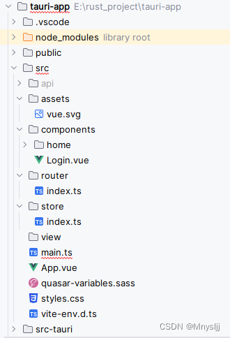 Rust Tauri系列: 项目创建_tauri quasar-CSDN博客