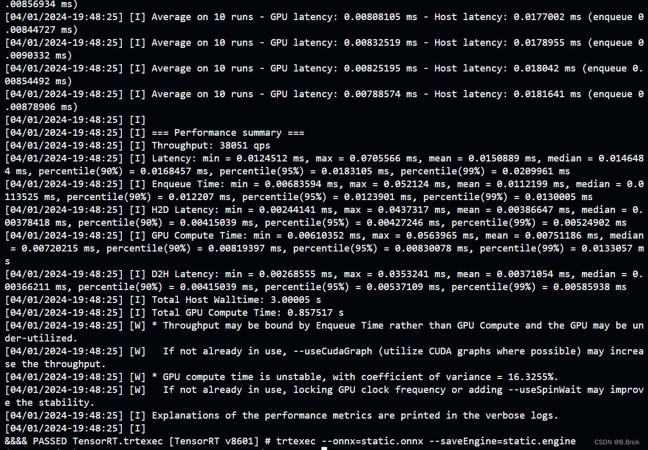 【trtexec】trtexec命令实战_trtexec 创建engine 命令-CSDN博客