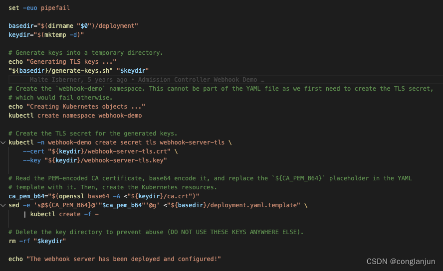 k8s: admission demo(准入控制)_admission controller webhook demo ca-CSDN博客