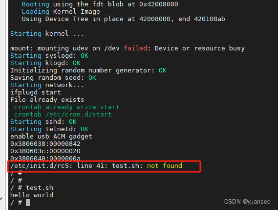 linux下arm环境启动脚本/etc/init.d/rcS执行命令失败，踩坑记录_arm linux 启动脚本-CSDN博客