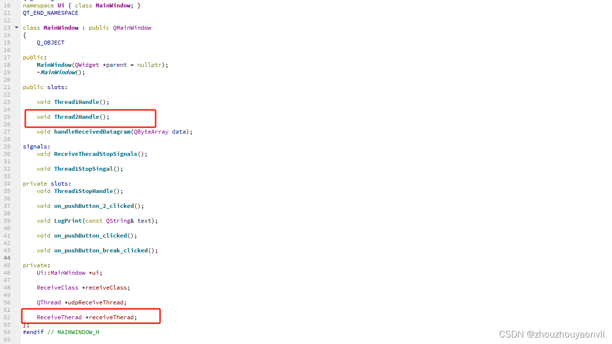 QT使用继承QThread的方法实现开启多线程接收UDP_qt 多线程udp接收数据 发送数据-CSDN博客