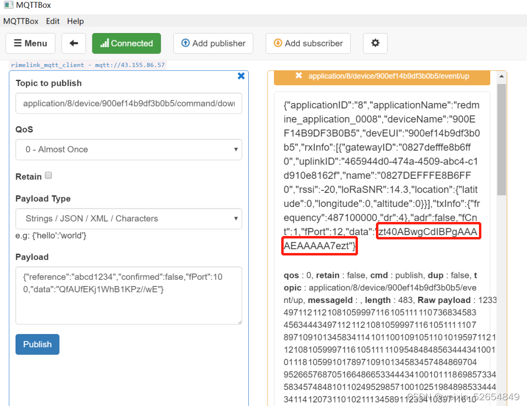 ChirpStack与MQTT数据打通_chirpstack 接入mqtt-CSDN博客