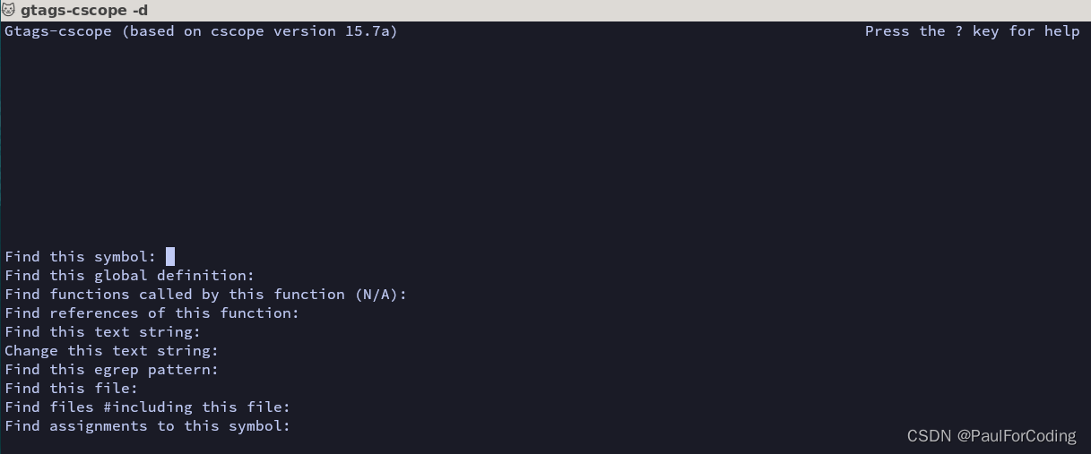 使用vim+gtags阅读内核源码_vim gtags-CSDN博客