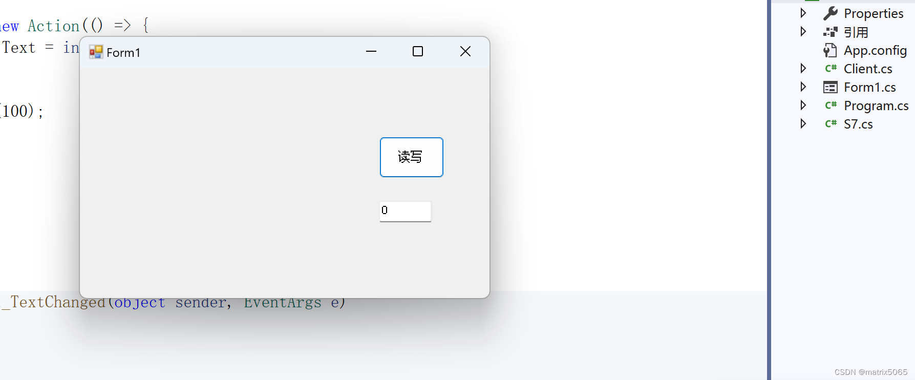 C# winform textbox 读写PLC功能实现siemens S71500_winform读写西门子plc-CSDN博客