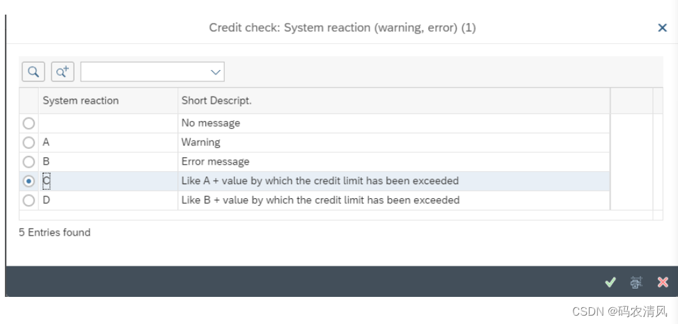 Configuration for credit limit check when we have unpaid invoices (open items)_overdue open ...