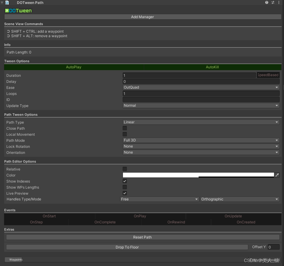 Unity之DOTweenPath轨迹移动_unity dotweenpath-CSDN博客