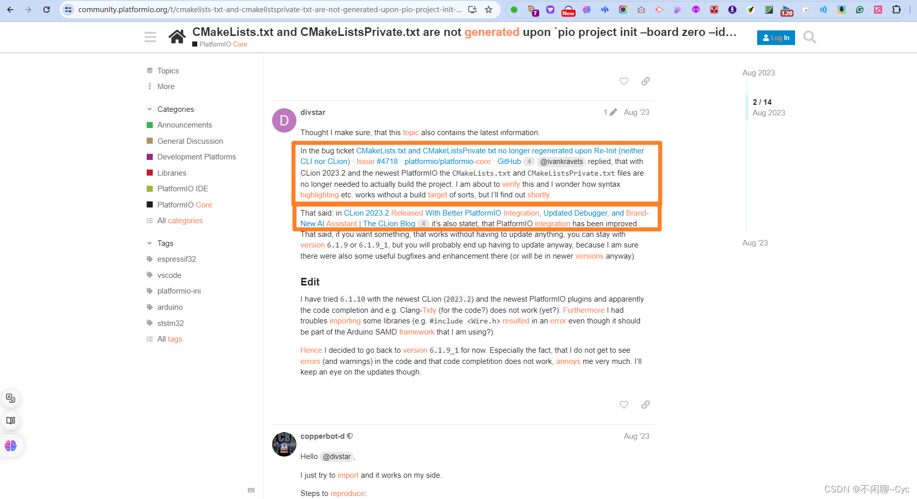 clion使用platformio CMakeLists.txt等问题_clion platformio cmake-CSDN博客