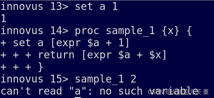 Tcl语言语法精炼总结_tcl中gets-CSDN博客