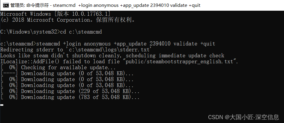 5分钟搭建“幻兽帕鲁”Palworld服务器-Windows版_幻兽帕鲁服务器win10能安装么-CSDN博客