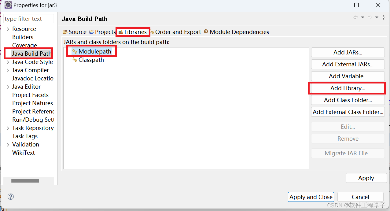 eclipse导入jar包的方法—导入mysql-connector-java-8.0.28为例_mysql-connector-java-8.0.28-bin.jar-CSDN博客