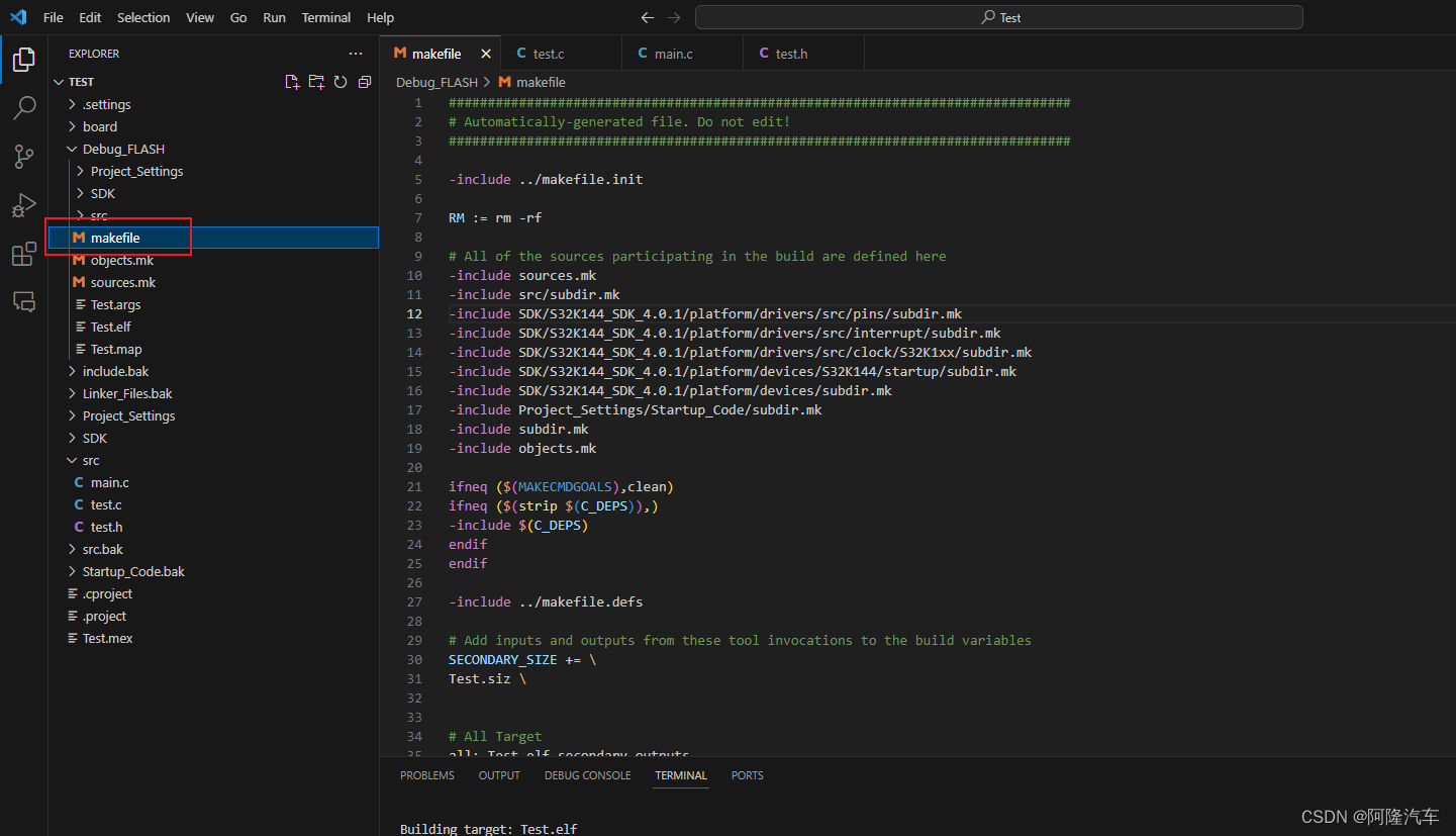 MBD_杂谈_使用VSCode编译s32k_vscode s32k-CSDN博客