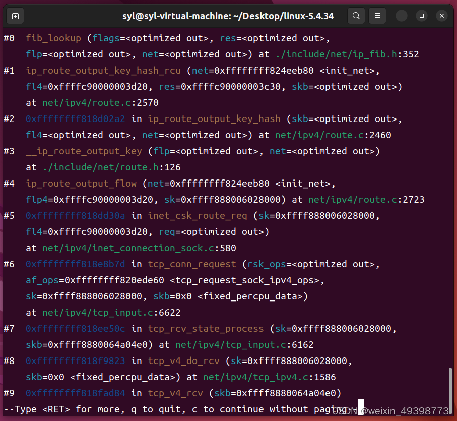 TCP/IP协议栈源代码分析：GDB调试环境搭建及源码分析_ubuntu网络协议栈源码-CSDN博客