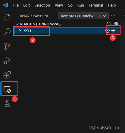 VS Code远程控制服务器SSH_vs code 配备ssh-CSDN博客