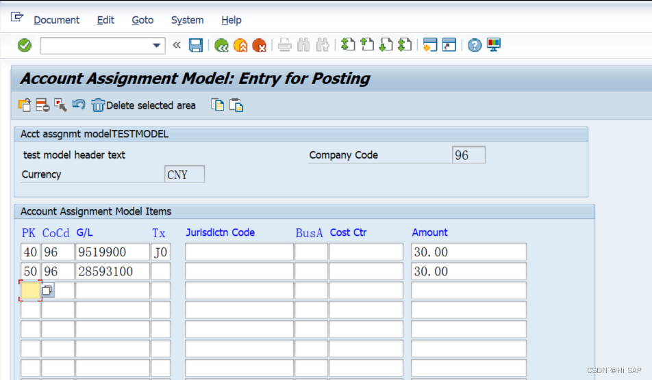SAP 财务快速记账之--科目分配模型（Account assignment model ）_sap中account assignment-CSDN博客