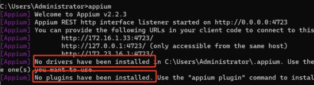 App自动化测试之Appium环境部署后续问题及解决方案_appium no driver-CSDN博客